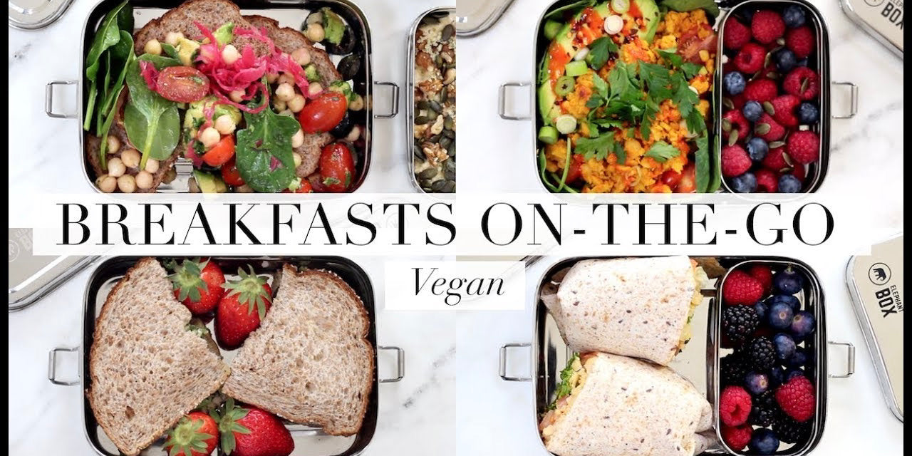 Savoury breakfasts on-the-go video (Vegan) - Elephant Box