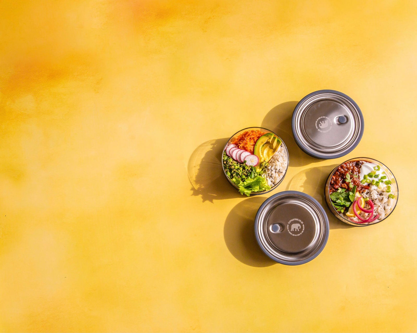 Elephant Box Stainless Steel Lunch Boxes & Drinkware