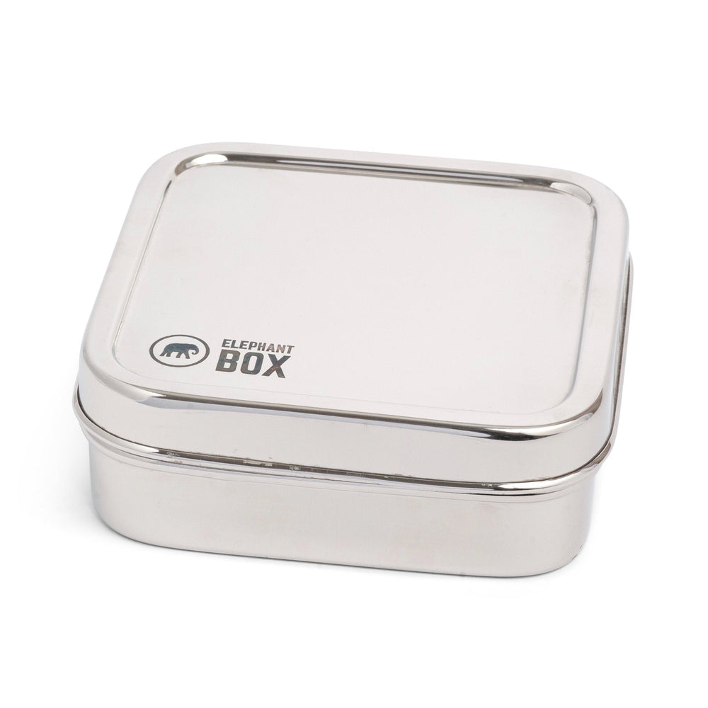 Elephant Box 600ml Stainless Steel Sandwich & Salad Box – Eco-Friendly ...