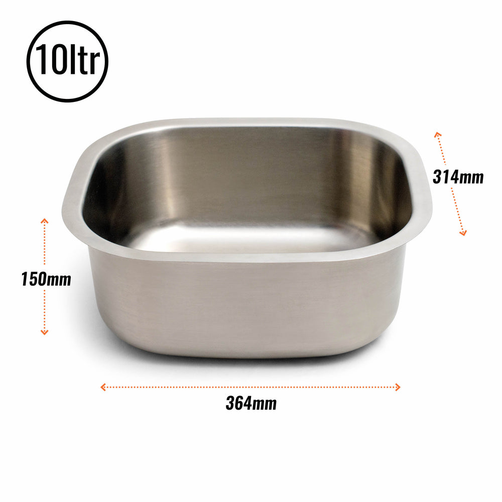 Elephant Box Stainless Steel Washing Up Bowl