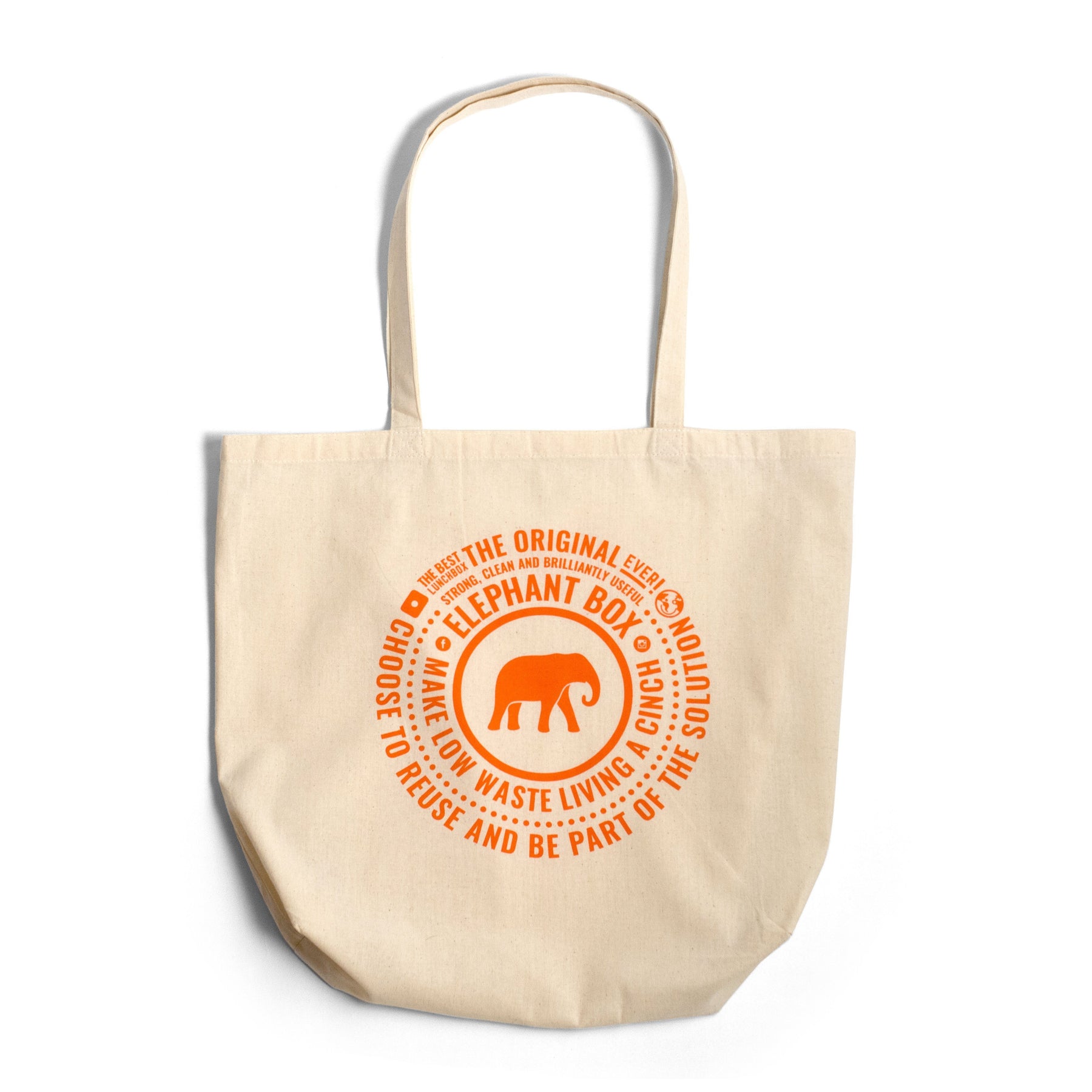 Recycled Plastic Tote Bag | Elephant Box