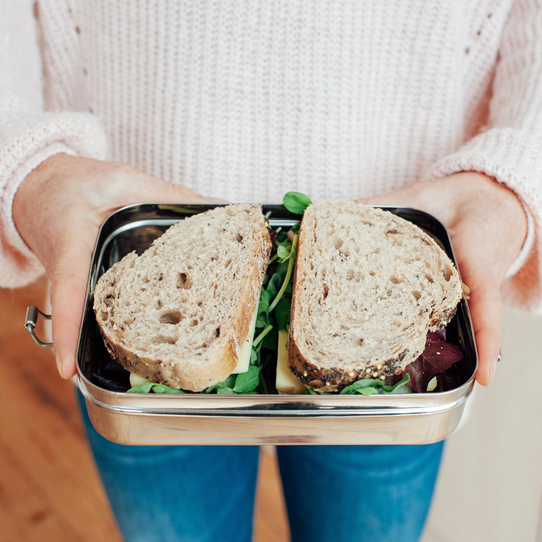 Two-in-One Lunch Tin with Snack Pod | Elephant Box